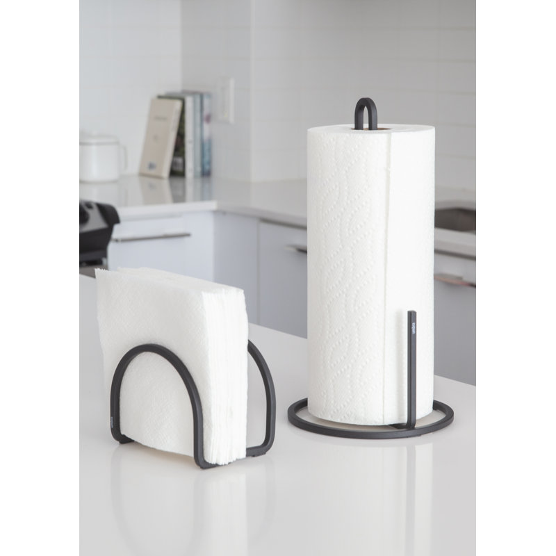 Umbra Metal Freestanding Paper Towel Holder And Reviews Wayfair